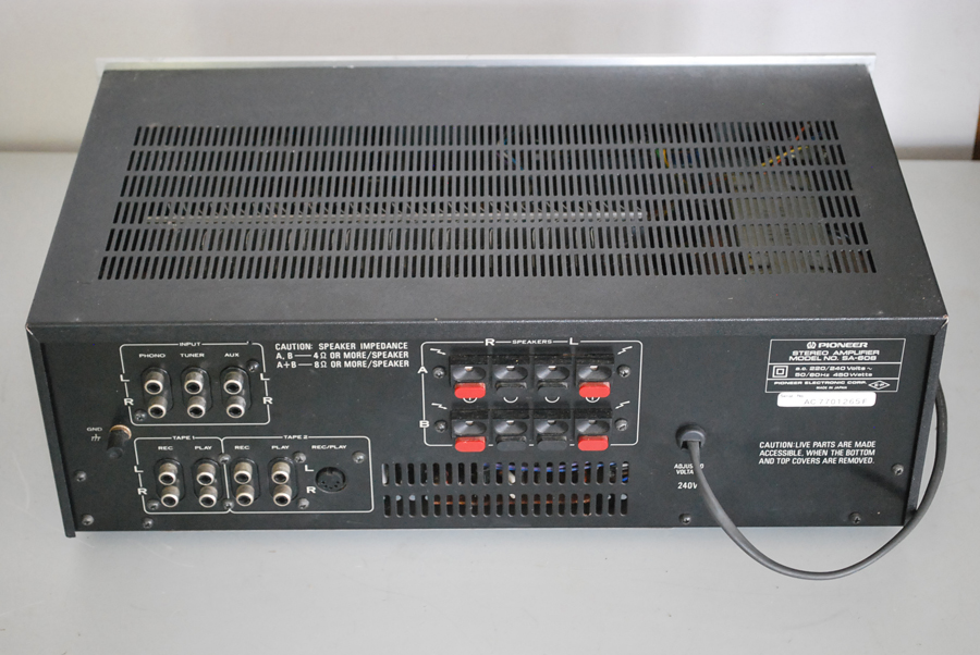 Pioneer SA-608 - poszukuję zamienników tranzystorów 2SD745A oraz 2SB705A.
